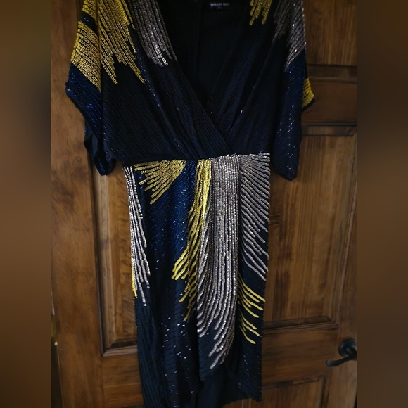 Gianni Bini | Dresses | Fun Multicolored Sequined Dress Worn For 97s ...